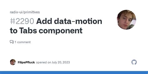 add data motion to tabs component · issue 2290 · radix ui primitives