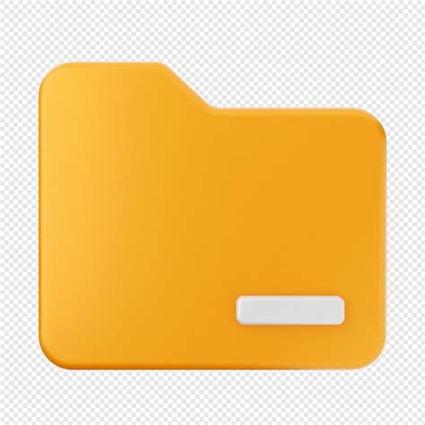 Premium Psd 3d Folder Document File