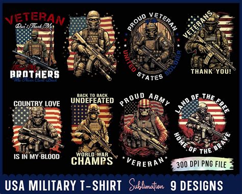 Cool Military T Shirt Designs