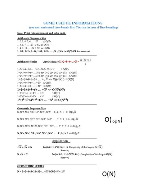 Time Complexity For Loops New Document Pdf Computer Programming