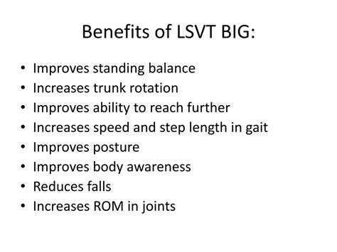 Ppt Empowering Patients Lsvt Big Therapy For Parkinsons Disease