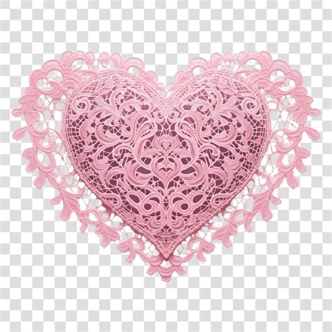 Pink Lace Heart Images Free Download On Freepik