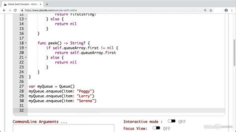 Data Structures 33 Use Queues In Swift For Fifo نماشا