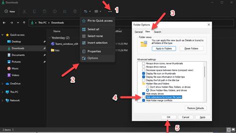 How To Make File Extensions Visible In Windows HANDS ON Tek
