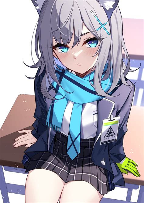 Shiroko Blue Archive Drawn By Aosaki Yukina Danbooru