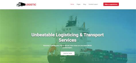 11 New Import Export Wordpress Themes For Logistics Websites