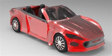 Design Of Car Using Unigraphics Nx Software By Akshay Valasang At