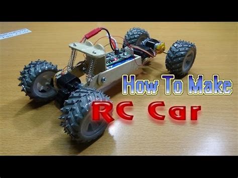 How To Make A RC CAR EEE DIAGRAMS