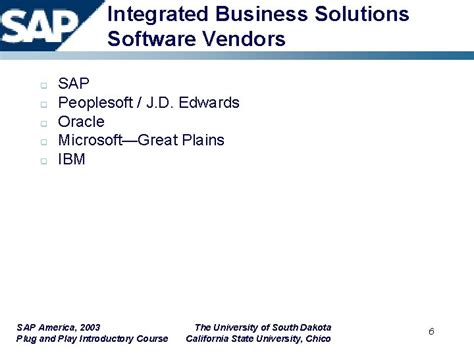 The Basics Of Saps Integrated Business Solution 1
