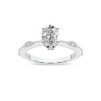 2 Carat Igi Certified Cushion Shape Lab Grown Diamond Engagement Ring