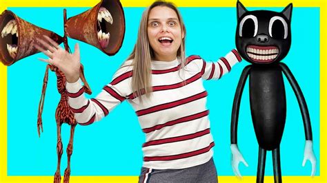 Cartoon Cat și Siren Head în Viața Reală Youtube