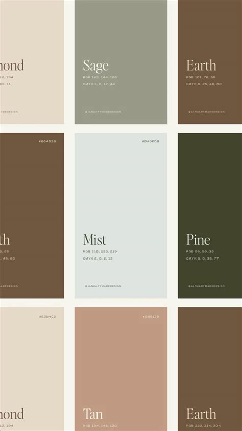 House Color Palettes Nature Color Palette Earth Colour Palette