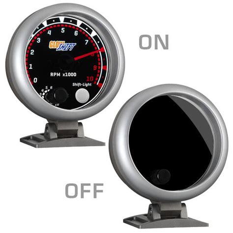 Glowshift Gauges Tinted 3 3 4 On Dash Tachometer Gauge Gs T09 Urotuning