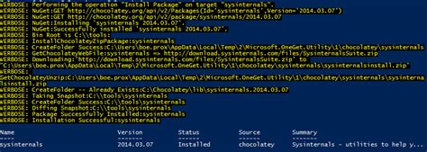 Checking Out Oneget In Powershell V5 Learn Powershell Achieve More