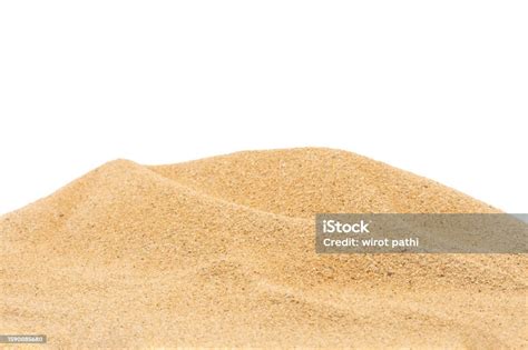 모래 더미는 거칠고 훌륭한 개념으로 추상적인 사막 해변 언덕 산 땅 길 흰색 배경에 고립되어 있다 0명에 대한 스톡 사진 및 기타 이미지 Istock