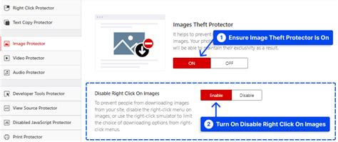Setting Up Images Download Protector Wp Shield