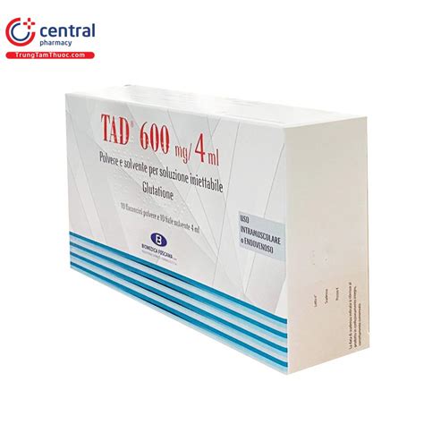 Thuốc TAD 600mg/4ml: Chỉ định và lưu ý sử dụng
