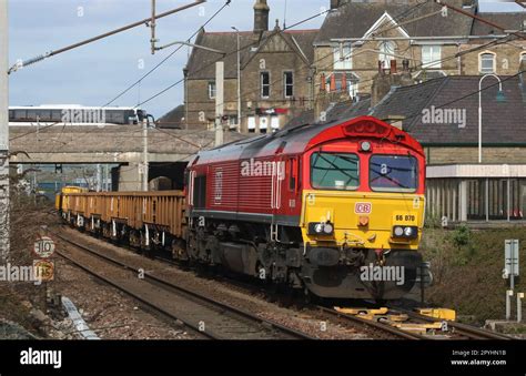 Db Cargo Uk Red Liveried Class 66 Shed Diesel Electric Loco 66070
