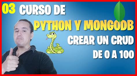 Conectar Python A MongoDB Curso De MongoDB Y Python YouTube