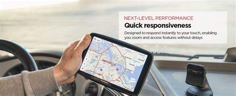 TomTom Truck Sat Nav GO Expert Plus Inch HD Screen Large Vehicle Routing And POIs Included