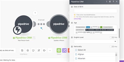 Auto Age Computation In Pipedrive How To Make Community