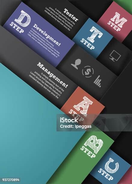 현대적인 디자인 최소한의 스타일 Infographic 템플릿 알파벳입니다 현대적인 스타일 옵션 배너입니다 웹 디자인 인포