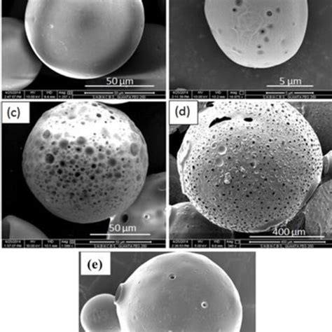 Surface Morphology Of The Teta Microcapsules Prepared At A Room