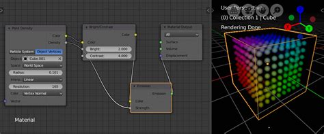 Python Pythonscript To Load Data As Colored Point Cloud Blender