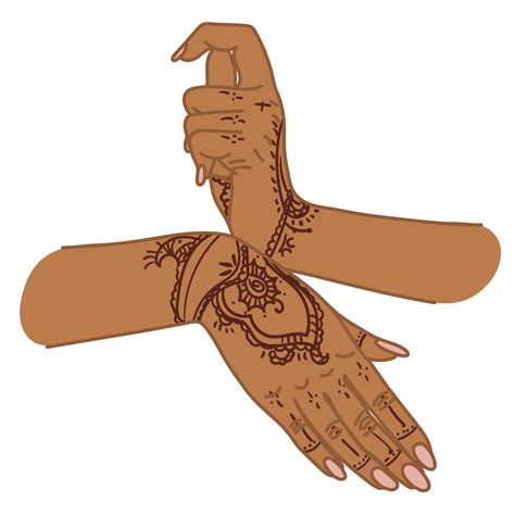 Bharatanatyam Mudras Sketches