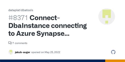 Connect Dbainstance Connecting To Azure Synapse Analytics With Mfa
