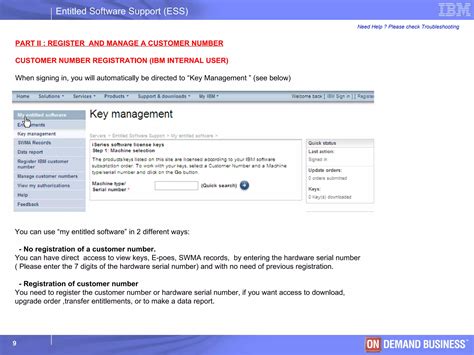 Ibm Entitled Software Support How To Use Ppt It And Internet Support Internet