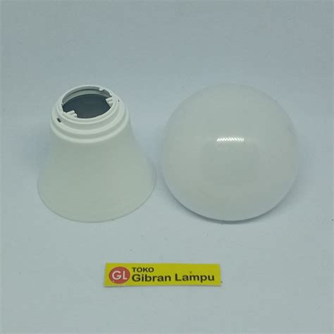 Jual Casing Led Bulat 5w 7w 9w 12w A60 Casing Lampu Led Bulb Acr