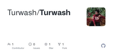 GitHub Turwash Turwash