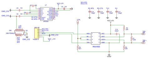 RS232 To RS485 Resources EasyEDA