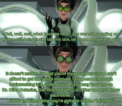 Kinktober Day 23 In The Clutches Of Doc Ock By Hypnowhore On Deviantart