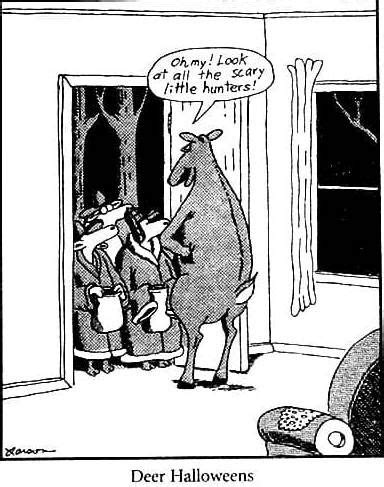 Far Side Halloween Comics