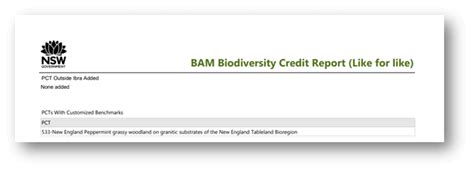 Revised Vegetation Integrity Benchmarks And Plant Community Types
