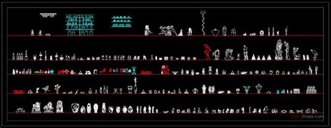 18 Accessories AutoCAD Blocks Free Download