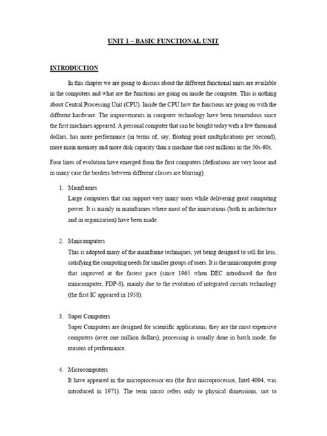 unit 1 basic structure of computers pdf computer data storage