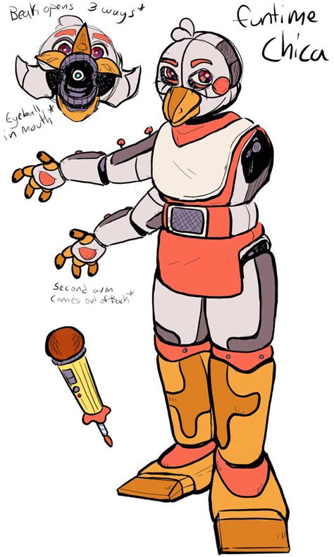 Funtime Chica Redesign By 0liiver On Deviantart