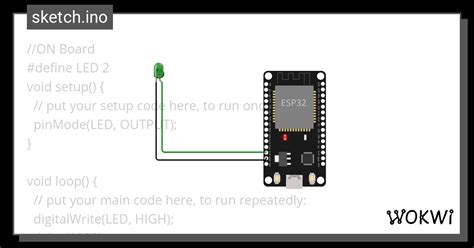 Blinking Copy 2รติรัตน์ Wokwi Esp32 Stm32 Arduino Simulator