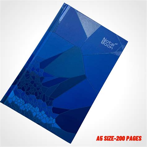Hardcover Notebook Blue Seno And Sanu Creations