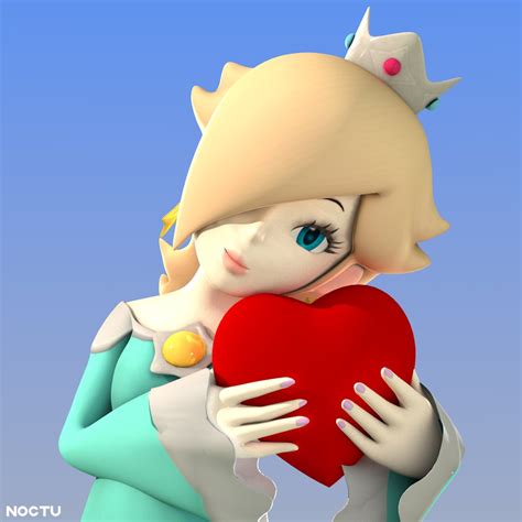Princess Rosalina And Mario In Love