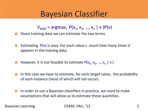 ppt bayesian classifier powerpoint presentation free download id