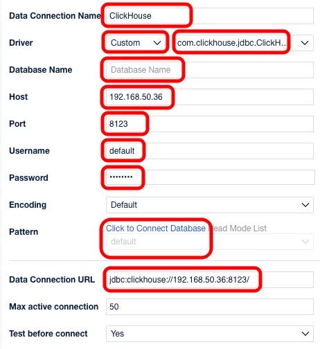 Как настроить подключение к Clickhouse в Finebi V6 0 Хабр