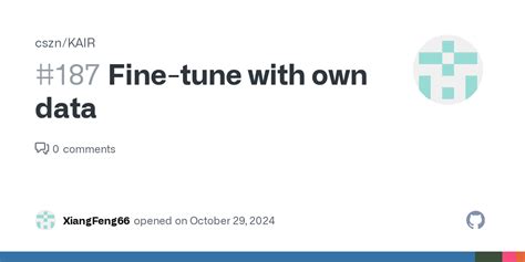 fine tune with own data · issue 187 · cszn kair · github
