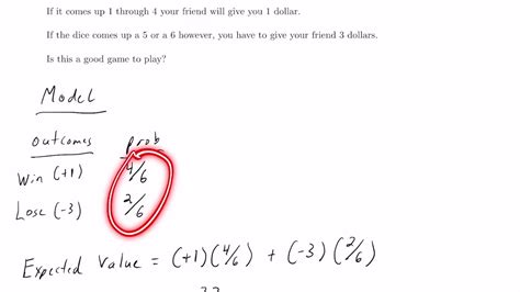 ExpectedValue Part 1 YouTube