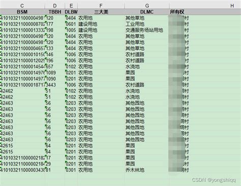 关于国土系统中二调地类权属汇总统计问题国土“二调”数据 Csdn博客 关于国土系统中二调地类权属汇总统计问题国土“二调”数据 Csdn博客