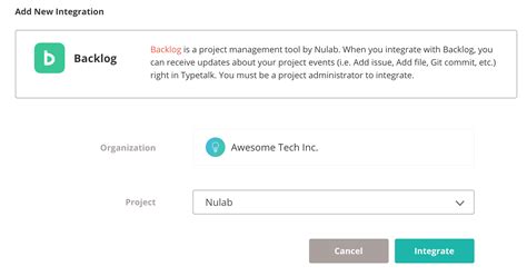 Integrate Backlog Event Notifications Typetalk Support