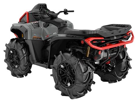 New 2025 Can Am Outlander X Mr 850 Malone Ny Specs Price Photos Granite Gray Legion Red